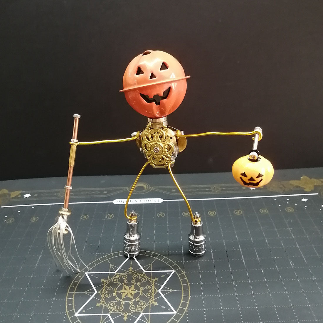 100+pcs halloween scarecrow pumpkin 3d metal model kits for kids - 100 ...