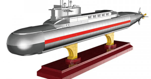 type 092 nuclear submarine 1019pcs - 1019pcs