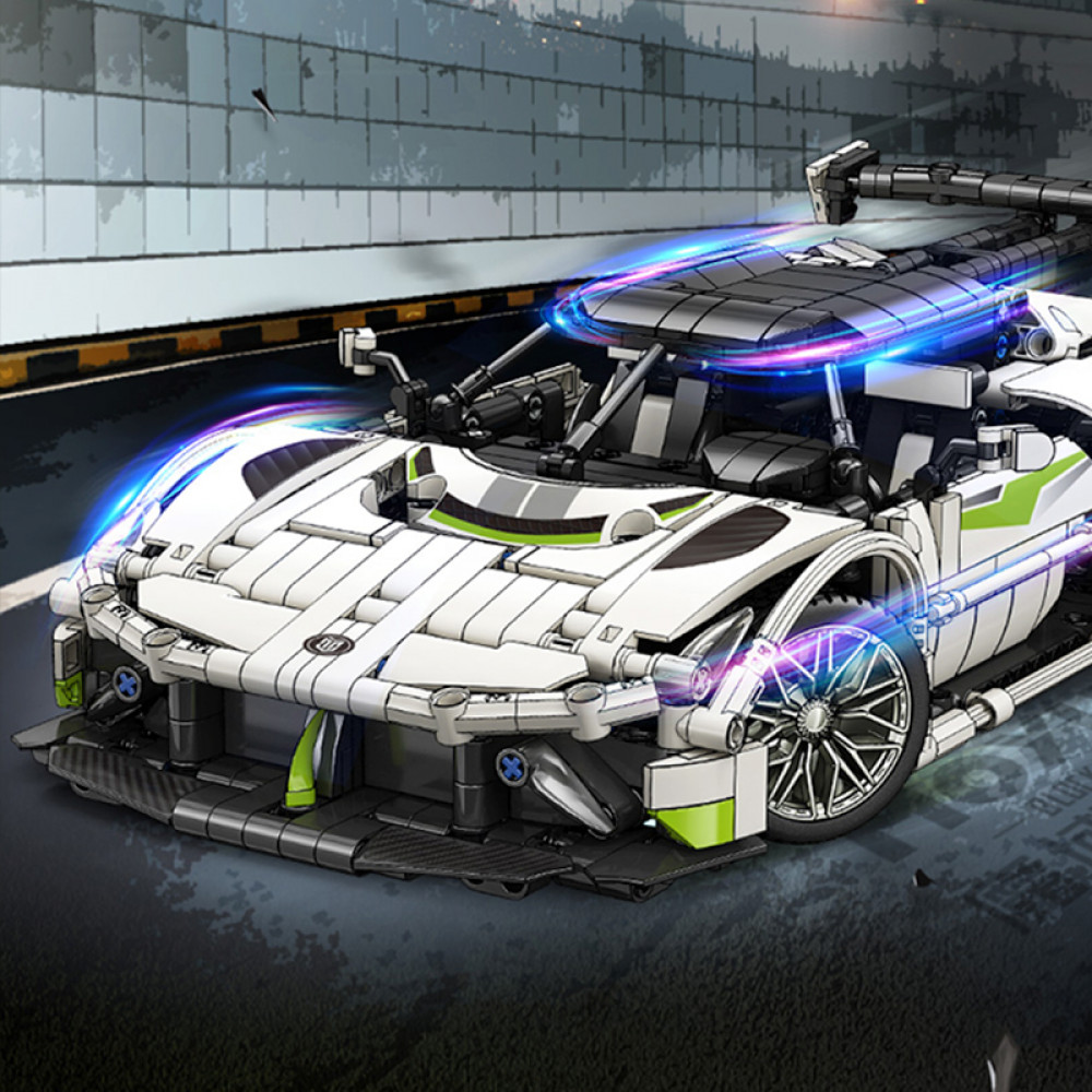 remote controlled swedish hypercar 1115pcs - 1115pcs-1