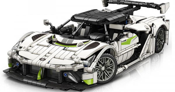 remote controlled swedish hypercar 1115pcs - 1115pcs-1