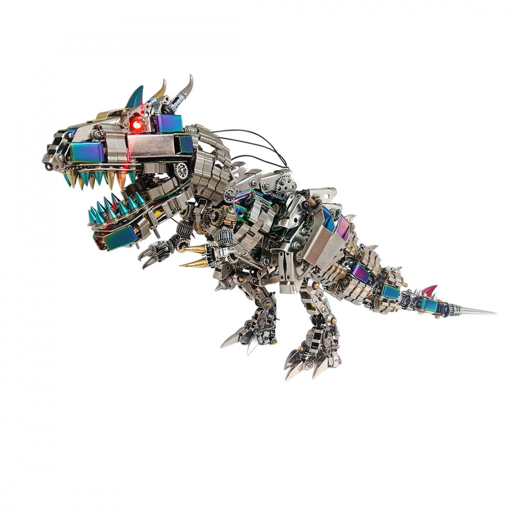 1350PCS+ Difficult Model Kits 3D Mechanical Tyrannosaurus Rex Model Kit ...