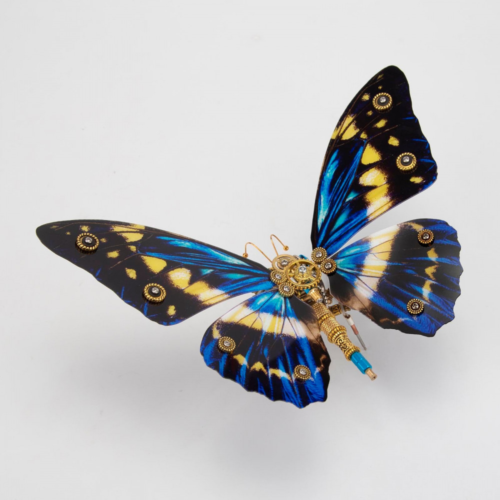150pcs+ steampunk 3d metal morpho helena model diy kits - 150pcs-steampunk-3d-metal-morpho ...