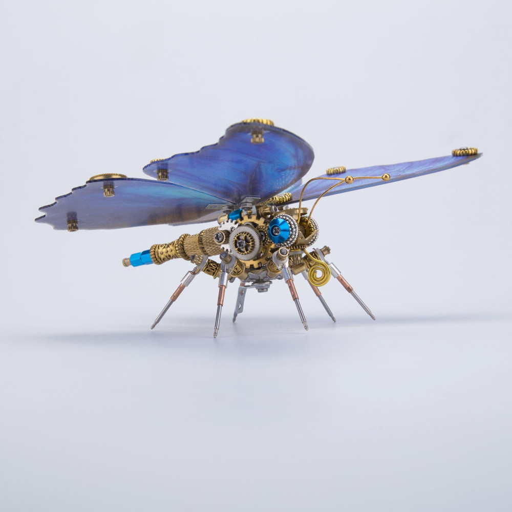 150pcs+ steampunk blue morpho menelaus 3d metal model diy kits - 150pcs ...