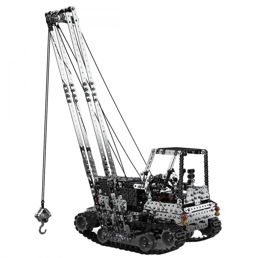 1745pcs 2.4g 10ch rc heavy duty self-erecting crane with laterally ...