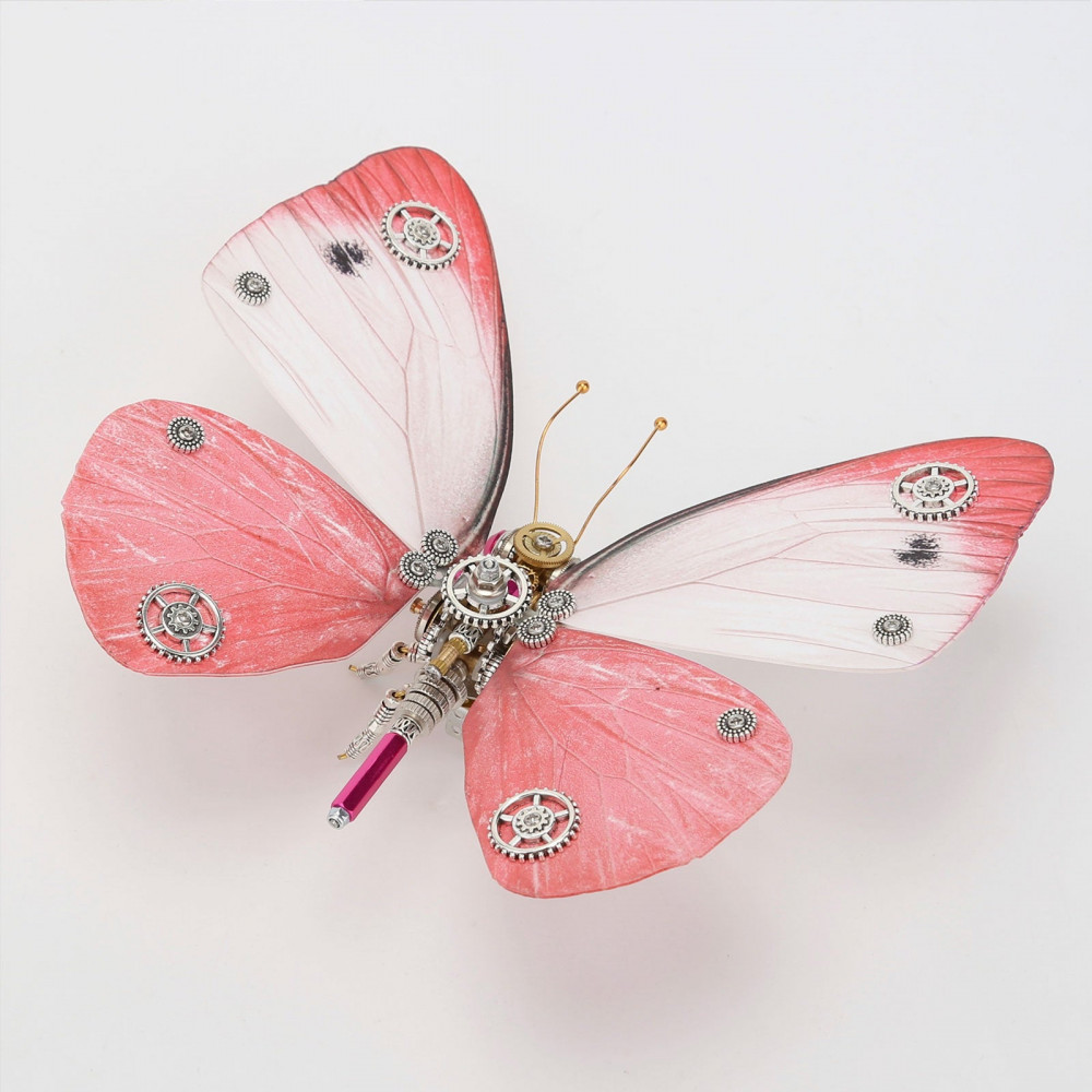 200pcs+ steampunk metal assembly butterfly lymantria punicea, alcides ...