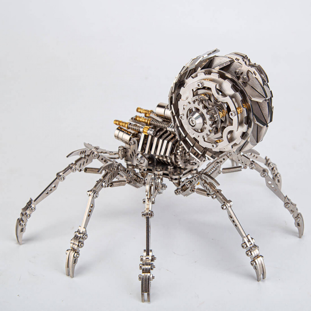 203pcs diy mini jumping spider 3d metal puzzle model for adults ...