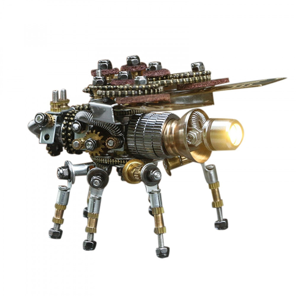 265pcs metal mechanical firefly insect 3d diy assembly model kit for ...