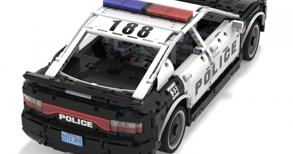 2020 police car 2855pcs - 2855pcs