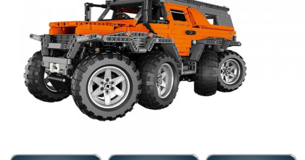 remote controlled 8 wheel drive truck 2959pcs - 2959pcs