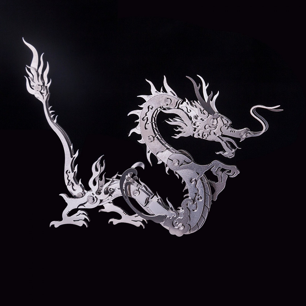 2pcs/set assembly diy metal dragon kit - 2pcs-set-assembly-diy-metal ...