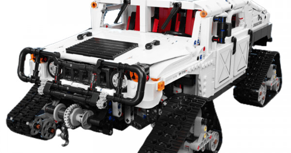 remote controlled tracked humvee 3087pcs - 3087pcs