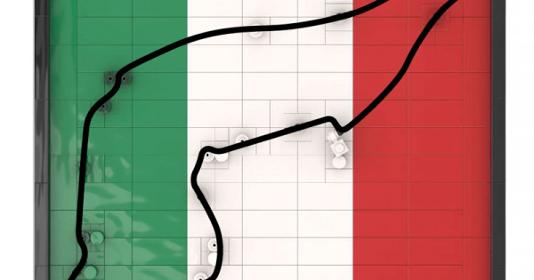 imola track map 359pcs - 359pcs