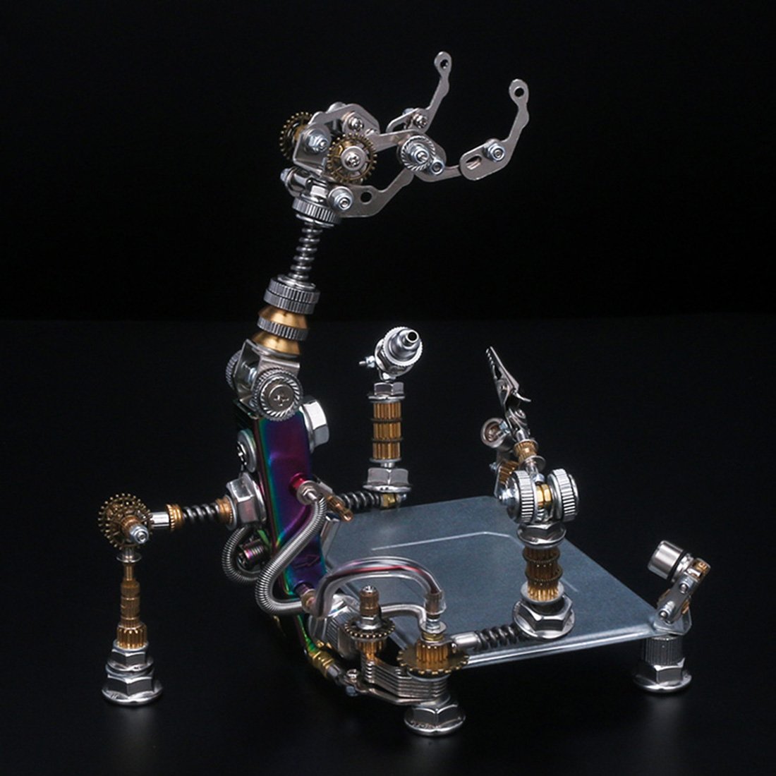 365pcs assembly base stand holder for mechanical mech pawns fighting ...