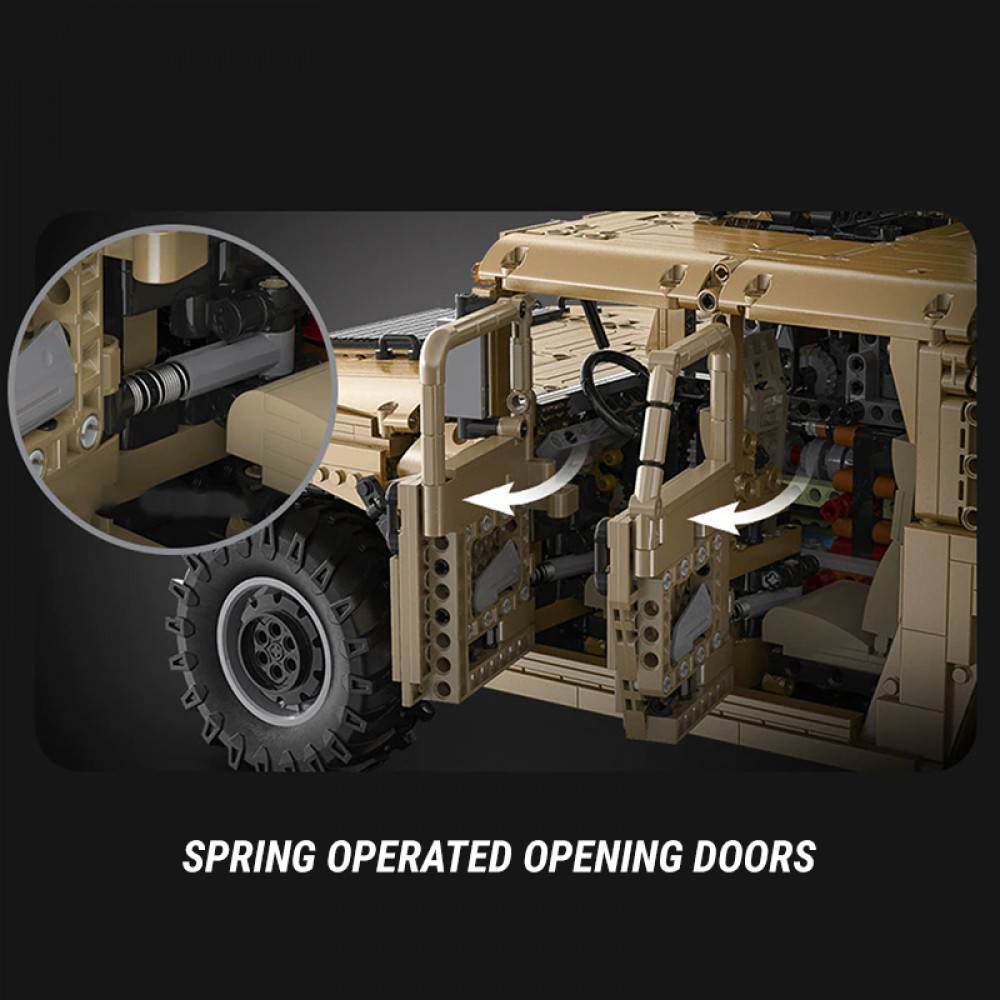 remote controlled humvee 3934pcs - 3934pcs