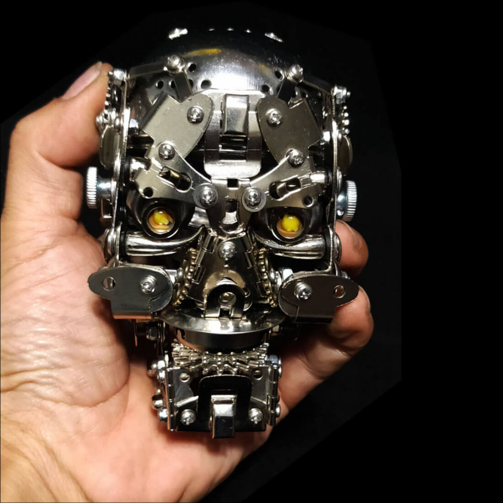 3d diy metal assembly skeleton model creative trendy decoration model ...