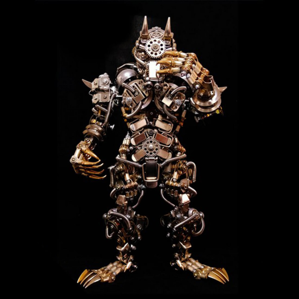 3d diy metal assembly werewolf model hyperrealistic toy set - 3d-diy ...