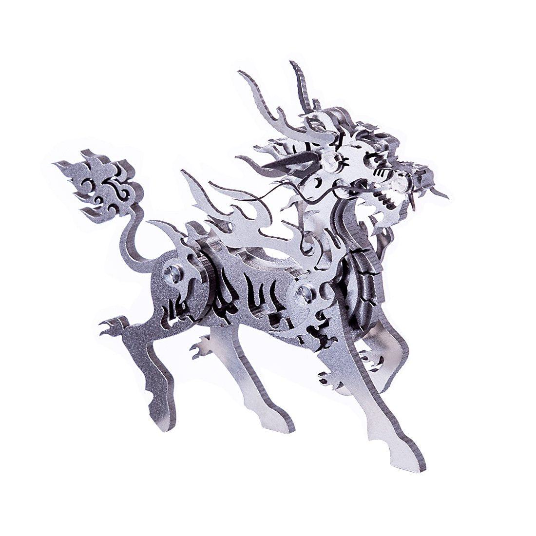 3d diy metal puzzle assembly jigsaw crafts model kit - goat beast ...