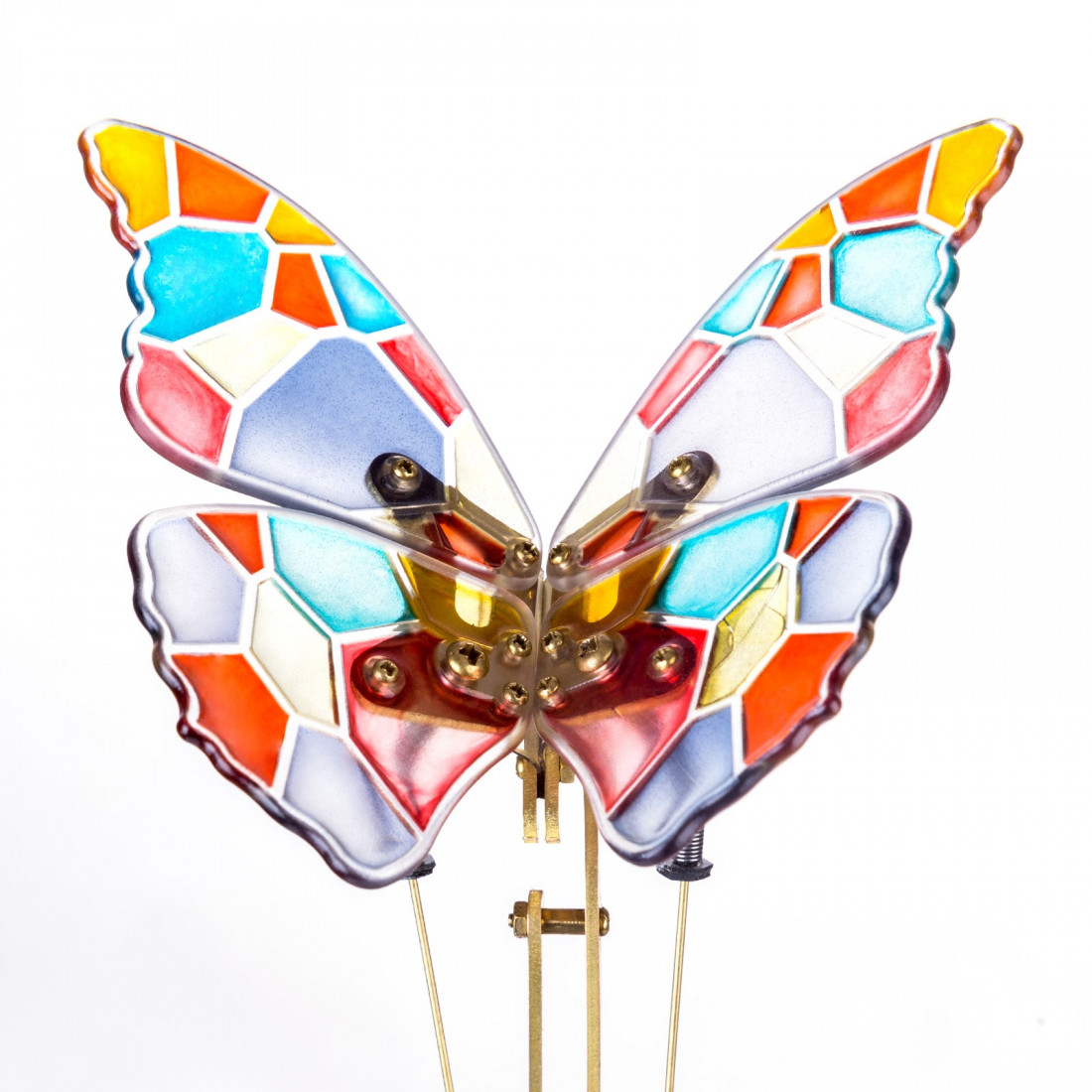 3d mechanical kinetic flying dreamy butterfly model kits - 3d ...