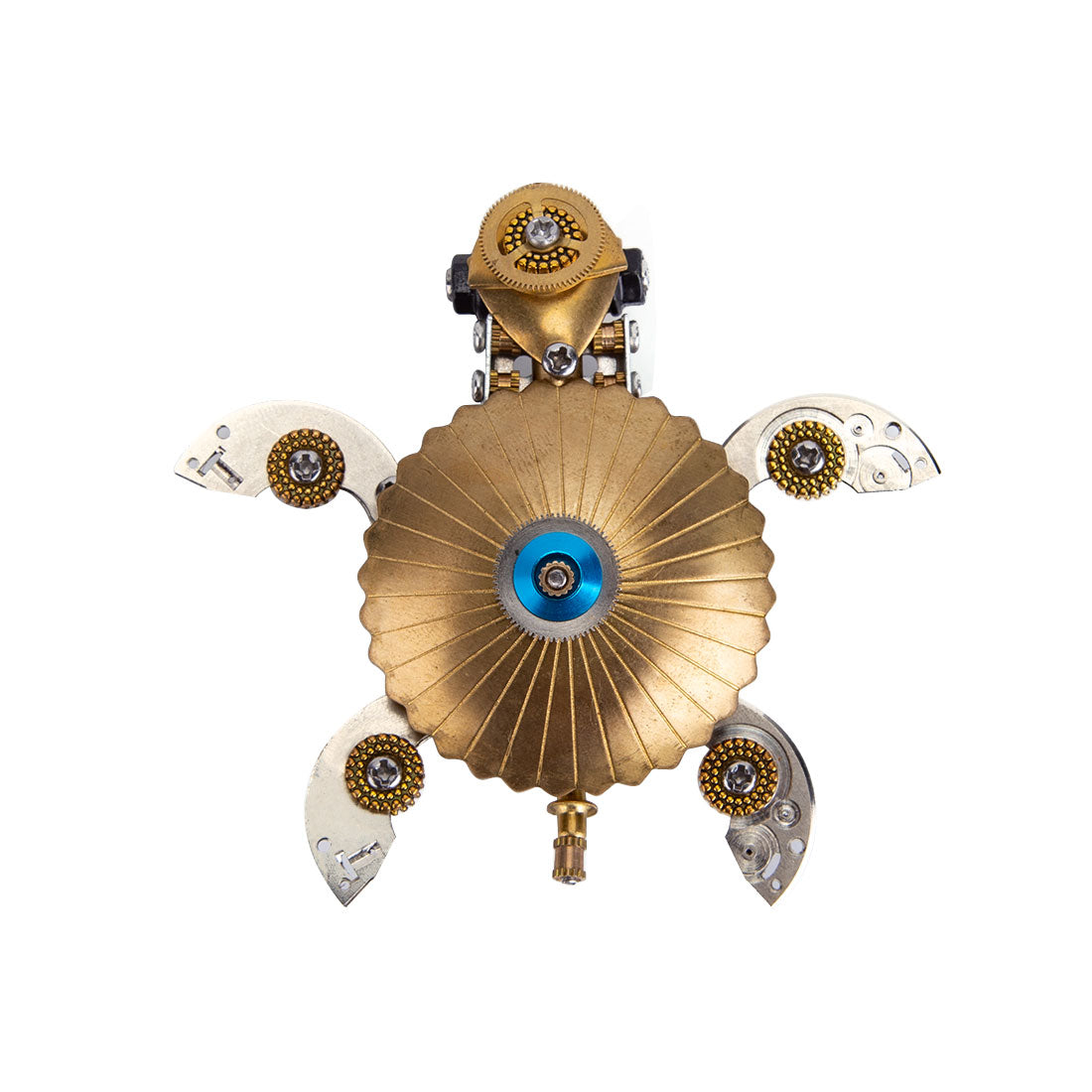 3d metal puzzle turtle mechanical model kids craft kit - 3d-metal ...