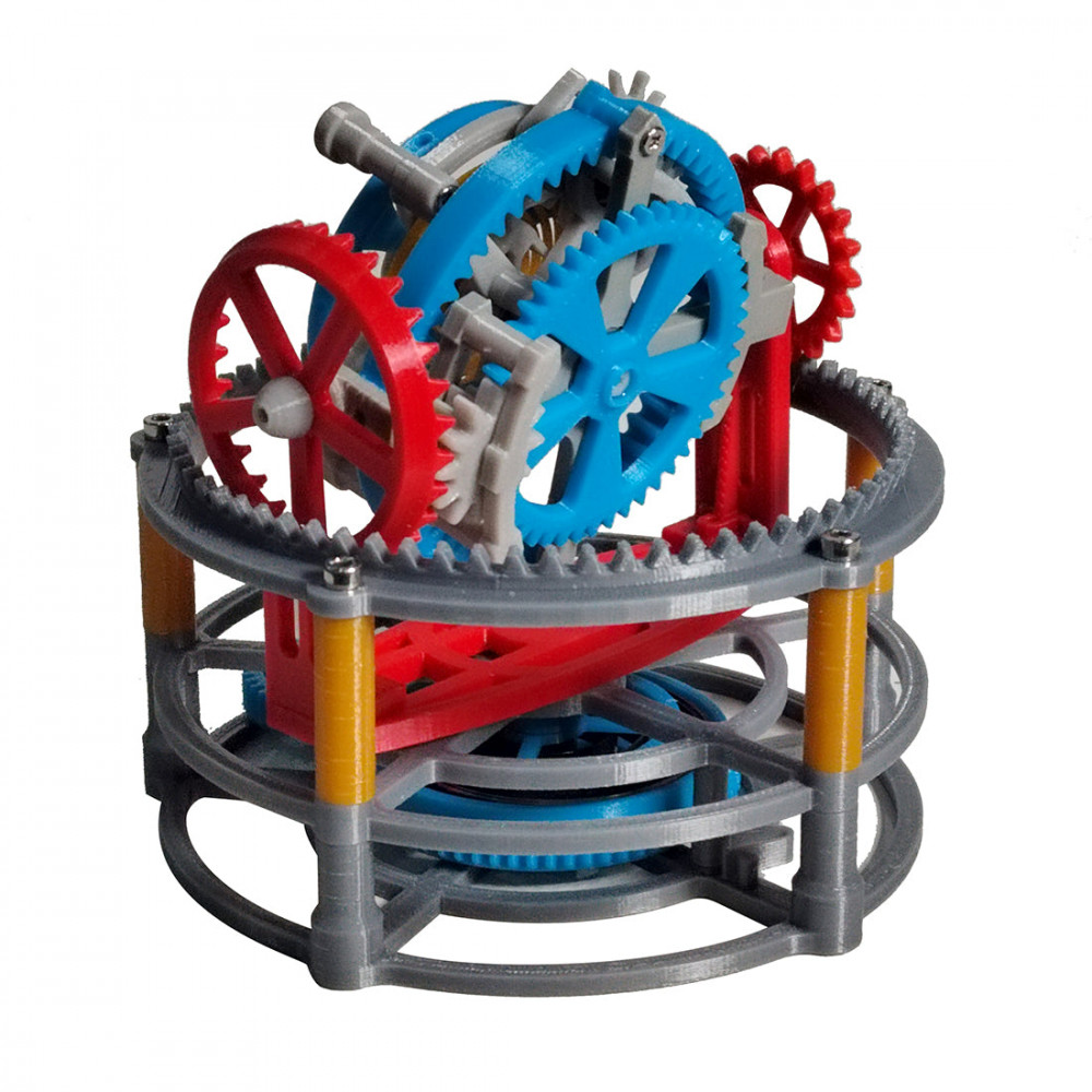3d printed tourbillon mechanical clock - 3d-printed-tourbillon ...