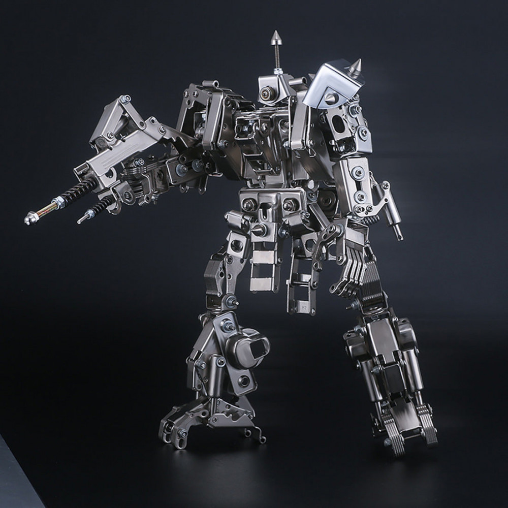 547pcs 25cm 3d metal assembly combat mecha figure model building kit ...