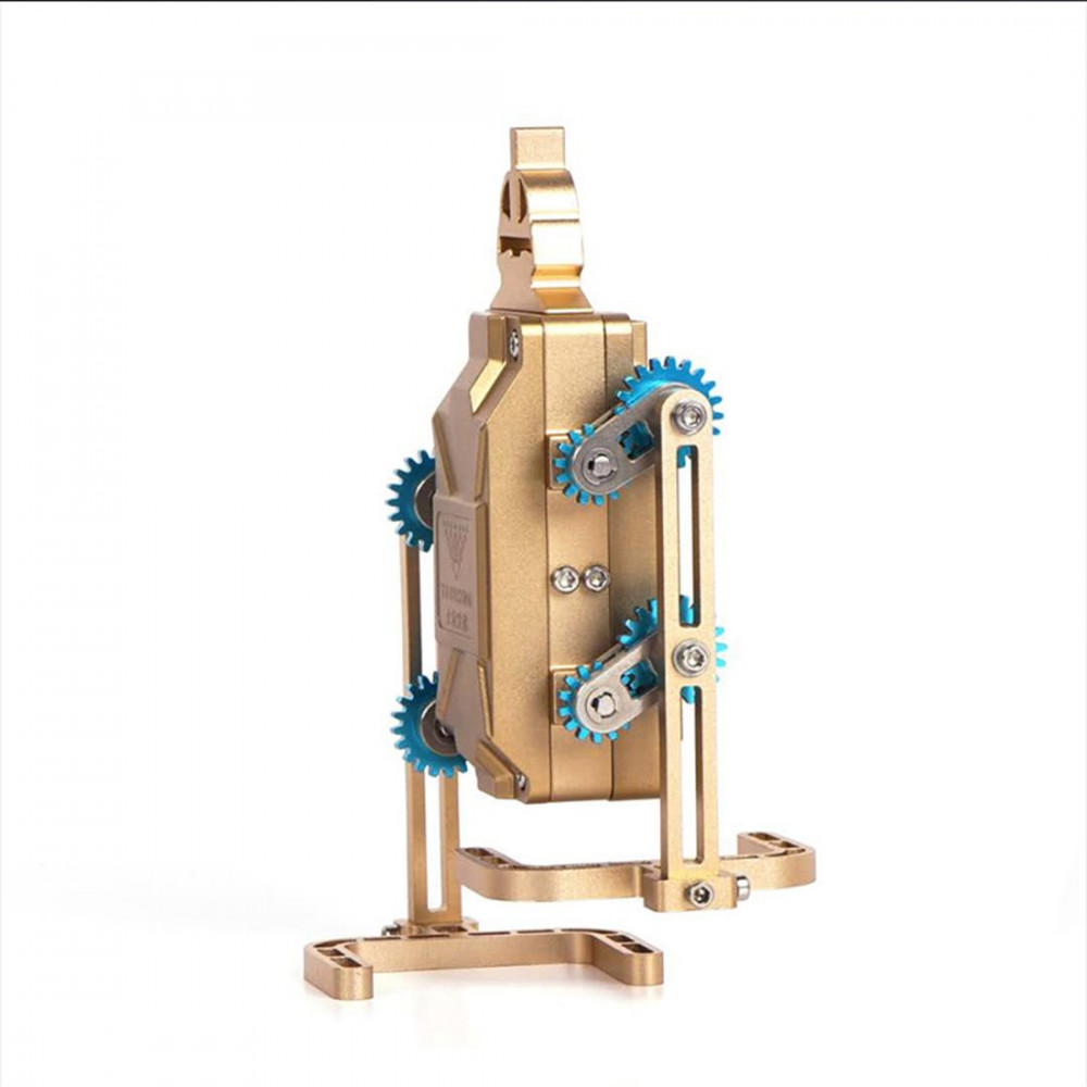 teching 67pcs metal assembly smart controlled pedestrian walking robot ...