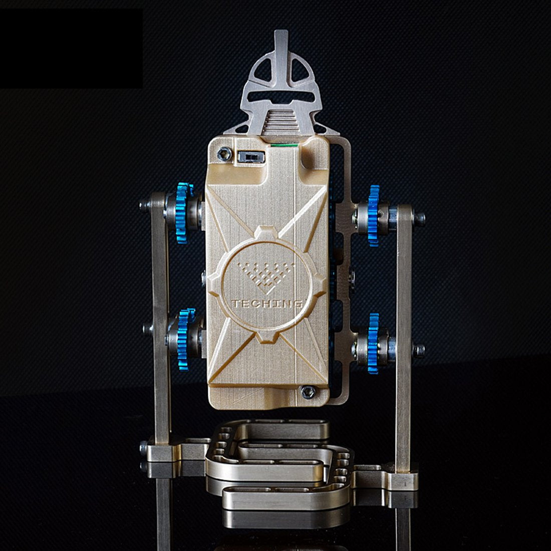 teching 67pcs metal assembly smart controlled pedestrian walking robot ...