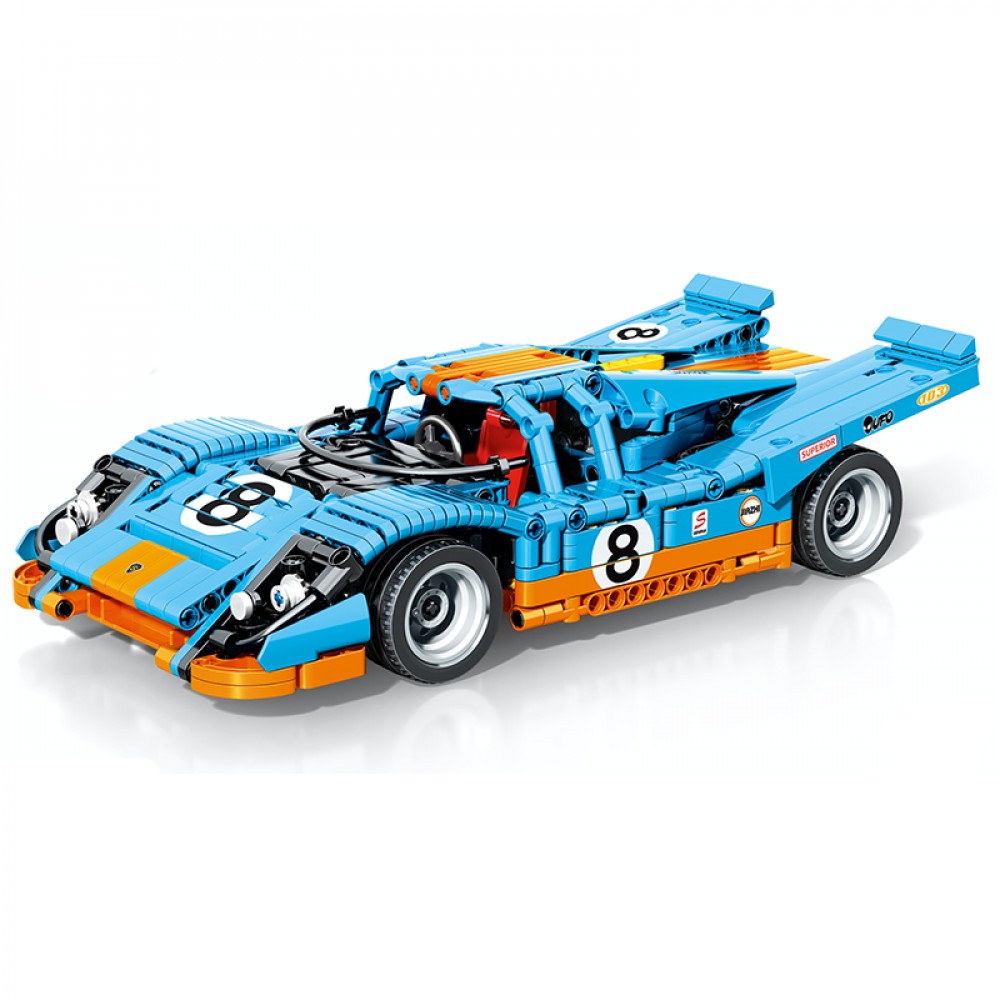 remote controlled 1970 le mans race car 783pcs - 783pcs
