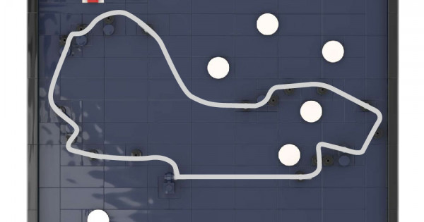 australian albert park track map 370pcs - australia