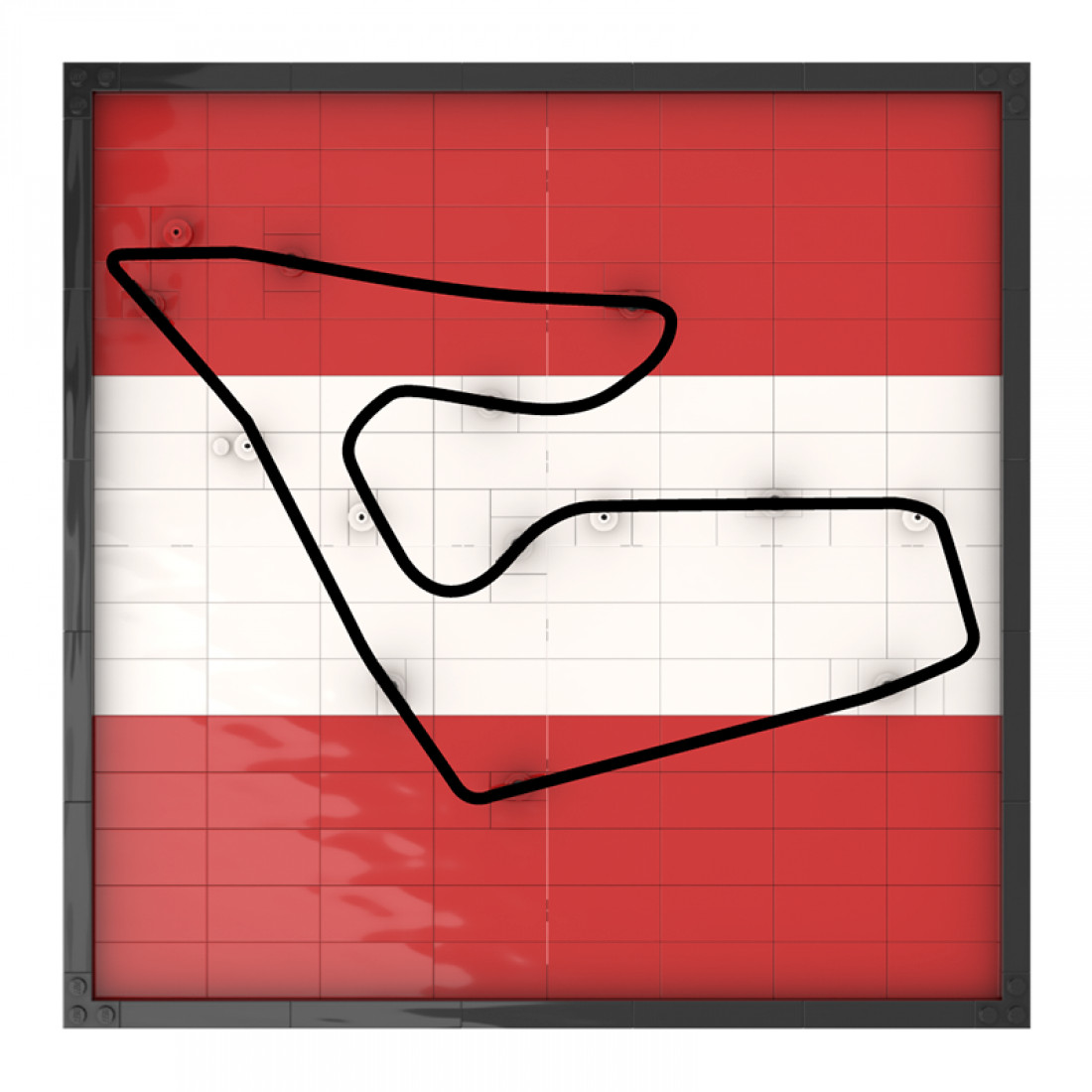 austria track map 315pcs - austria