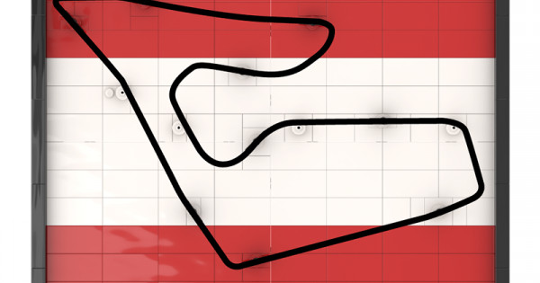 austria track map 315pcs - austria