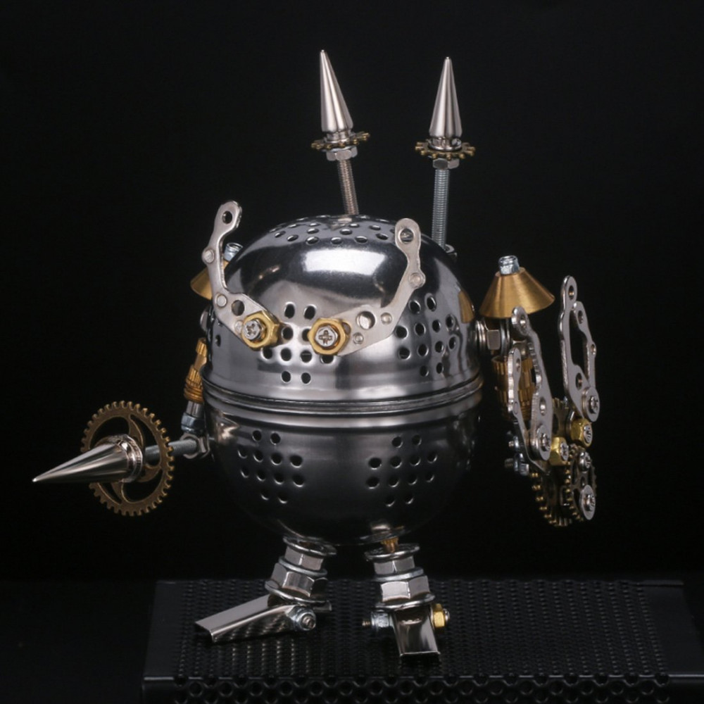 blind box 3d assembly metal mini mecha soldier figure random 3pcs/set ...