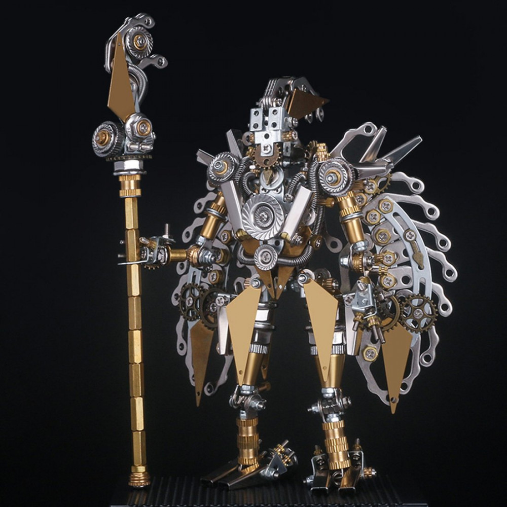 blind box 3d assembly metal mini mecha soldier figure random 3pcs/set ...