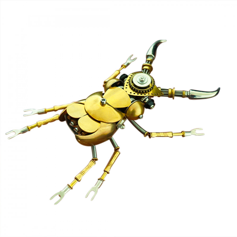 brass insect metal beetle model insect handmade crafts collection ...