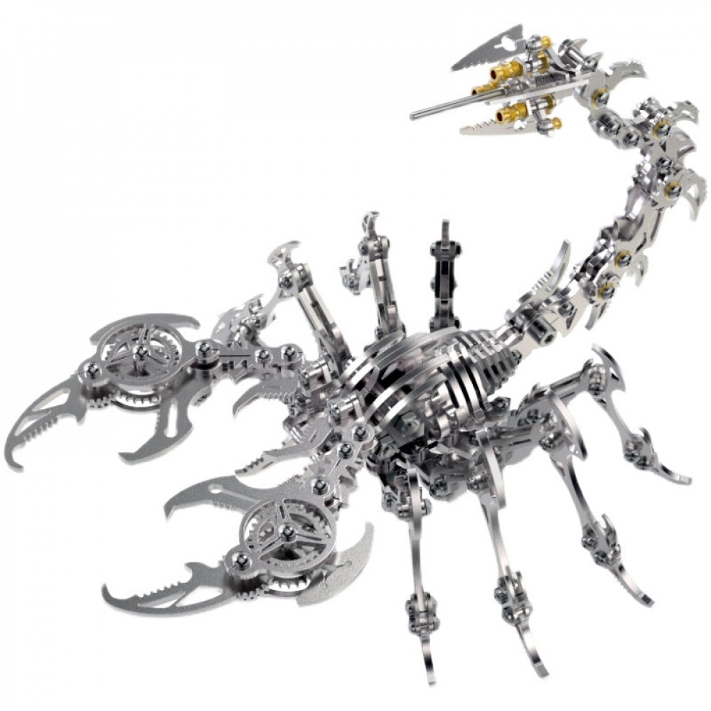 colorful 3d metal puzzle scorpion diy model kit premium version ...