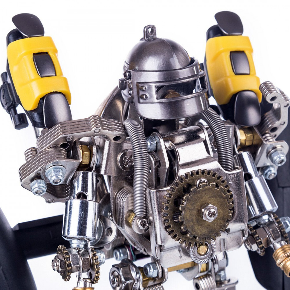 diy 3d assembly metal mechanical soldier robot puzzle model - diy-3d ...