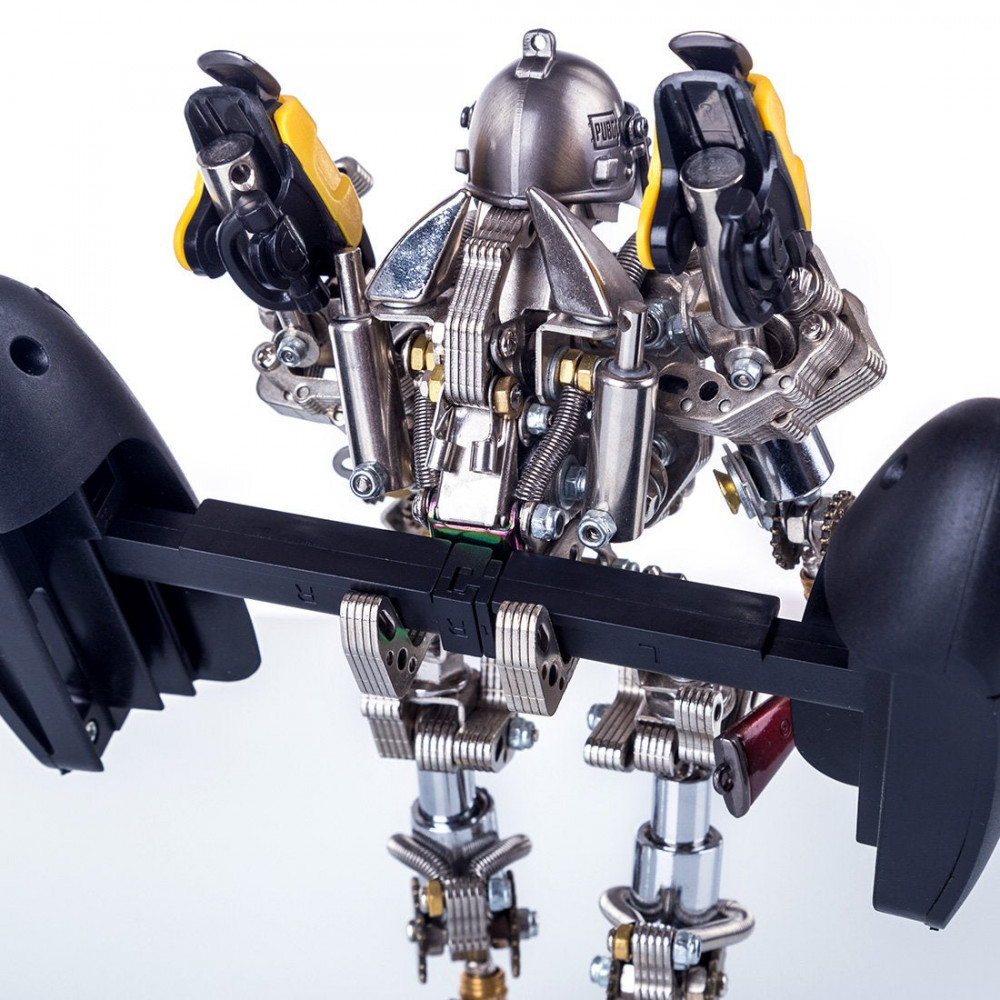 diy 3d assembly metal mechanical soldier robot puzzle model - diy-3d ...