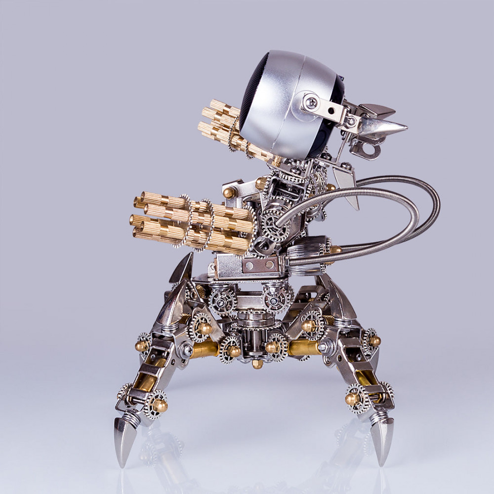 diy 3d metal mechanical fighting mecha model kit taurus berserker ...