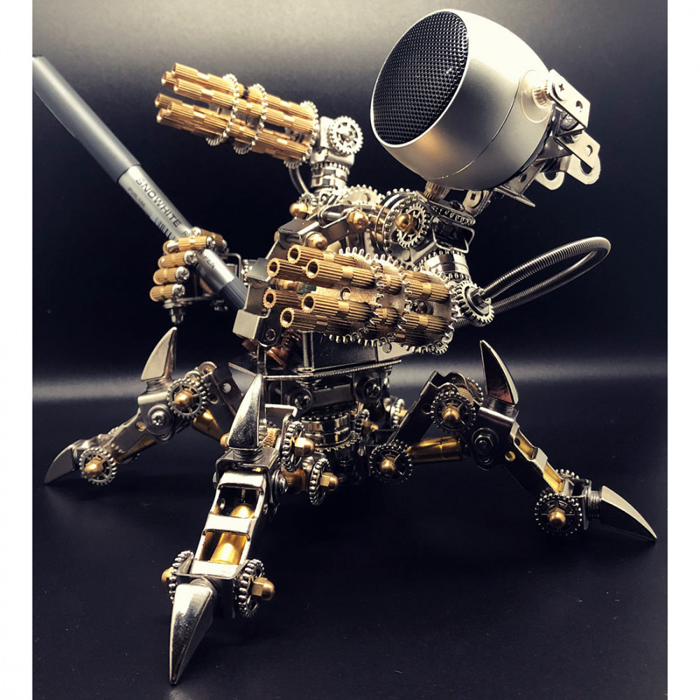 diy 3d metal mechanical fighting mecha model kit taurus berserker ...