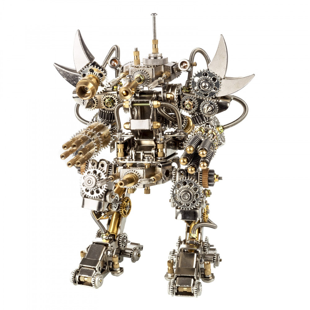 diy 3d metal mechanical fighting mecha model kit taurus berserker ...