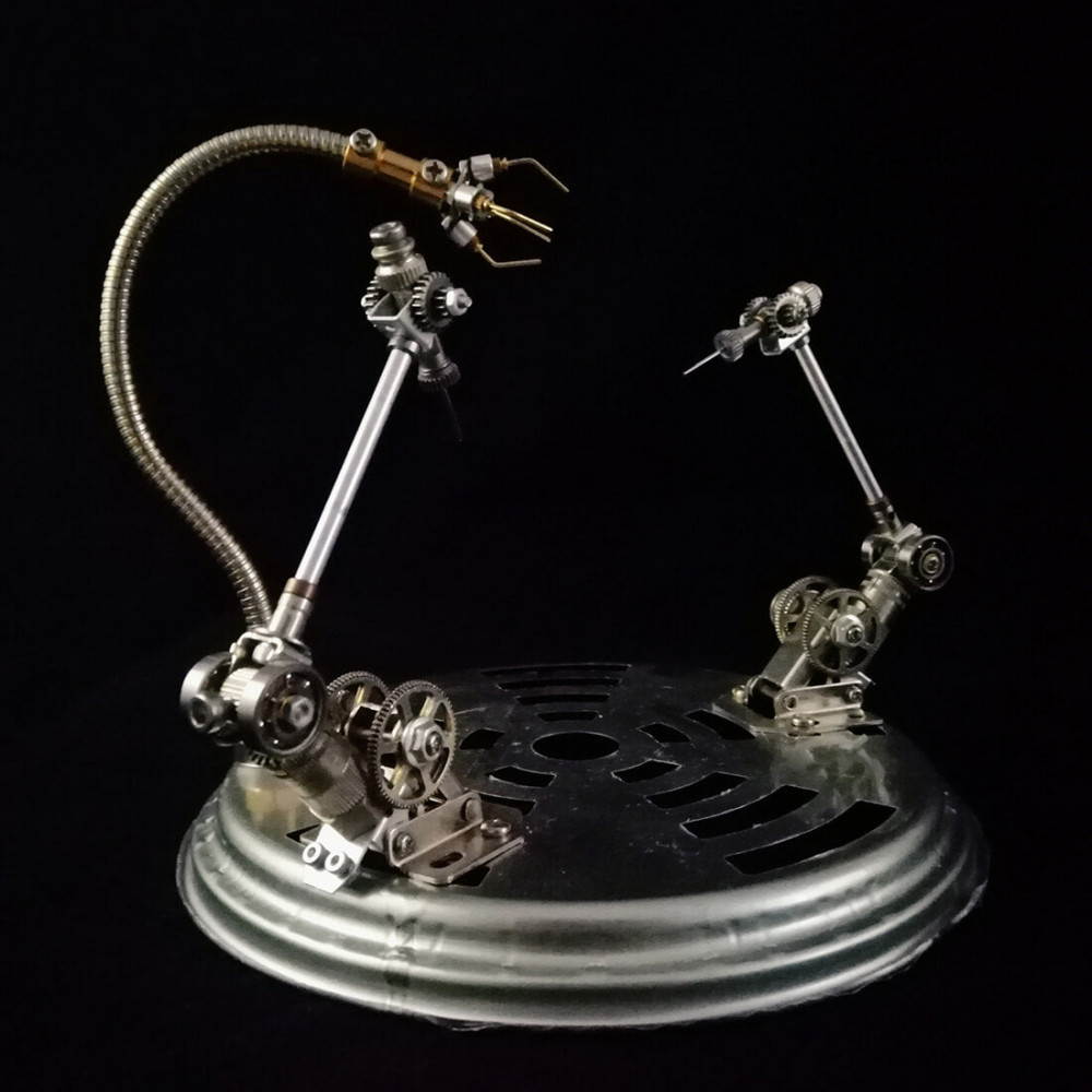 diy 3d metal mechanical giant shark model building kits for adults ...