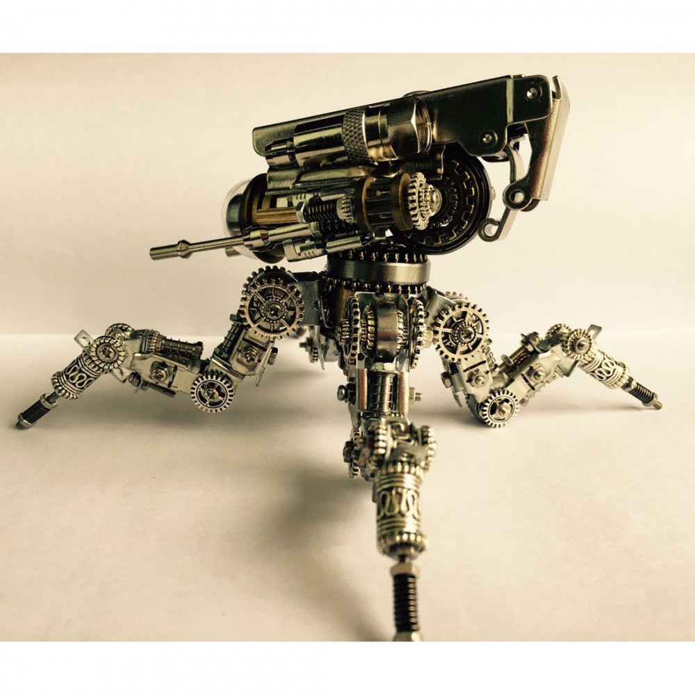 diy assembly metal knight mecha puzzle toy model - diy-assembly-metal ...