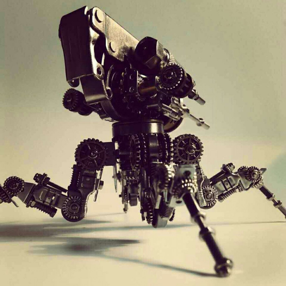 diy assembly metal knight mecha puzzle toy model - diy-assembly-metal ...
