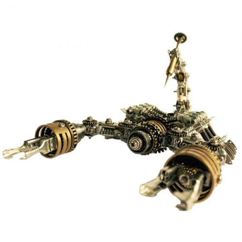 diy mechanical sentry 3d puzzle model assembly jigsaw toys - diy ...