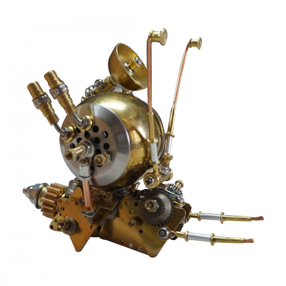 diy metal assembly mini steampunk snail 3d metal model kits 220pcs ...