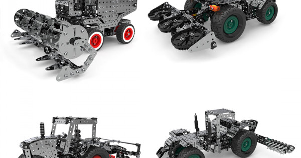 diy metal hand-built model farm equipment assembly building kit - diy ...