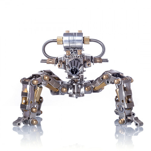 diy mechanical sentry 3d puzzle model assembly jigsaw toys - diy-stainless-steel-3d-puzzle-model ...