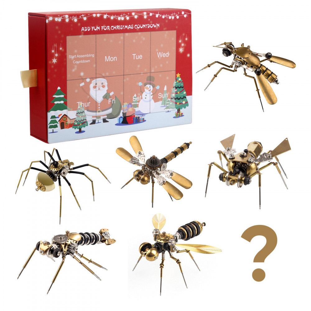 insect bugs advent calendar diy model kit blind box 7 days to go christmas - insect-bugs-advent ...
