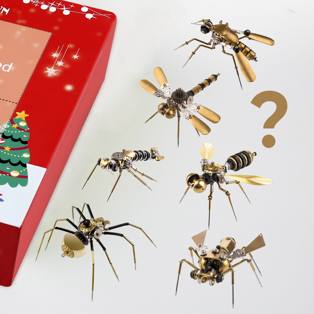 insect bugs advent calendar diy model kit blind box 7 days to go ...
