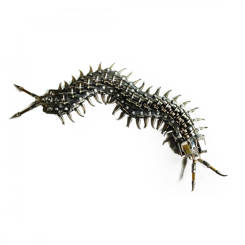 mechanical flying centipede 3d metal model kits ornament - mechanical ...